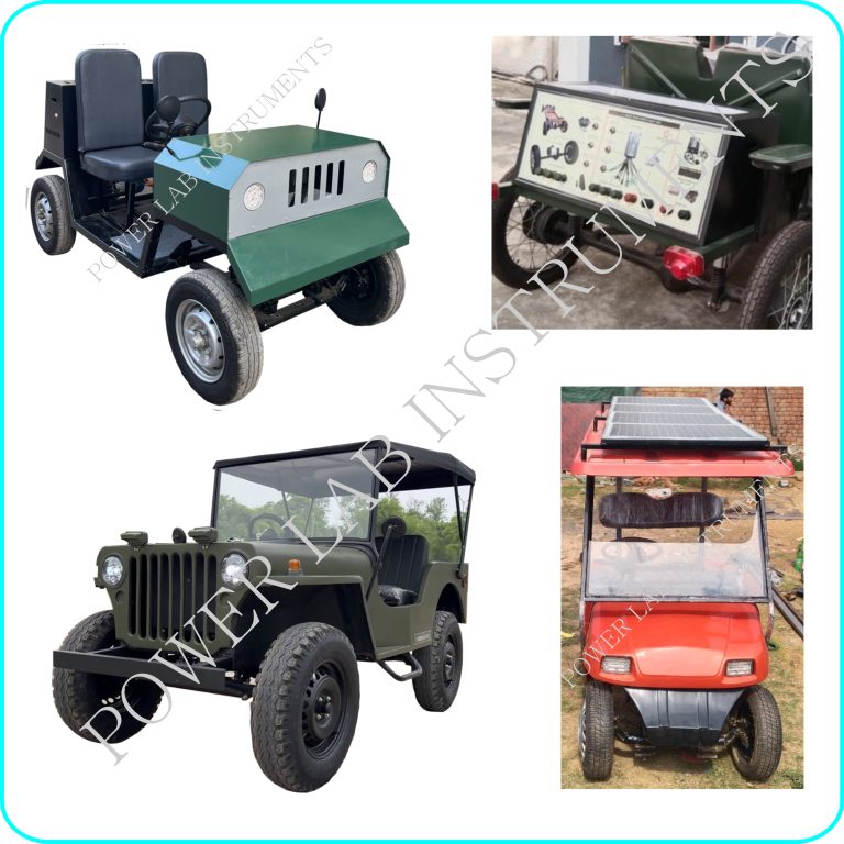 Electric Vehicle (4 wheeler ) Trainer with BLDC/PMSM/SR motor (PEV-4.2 ...