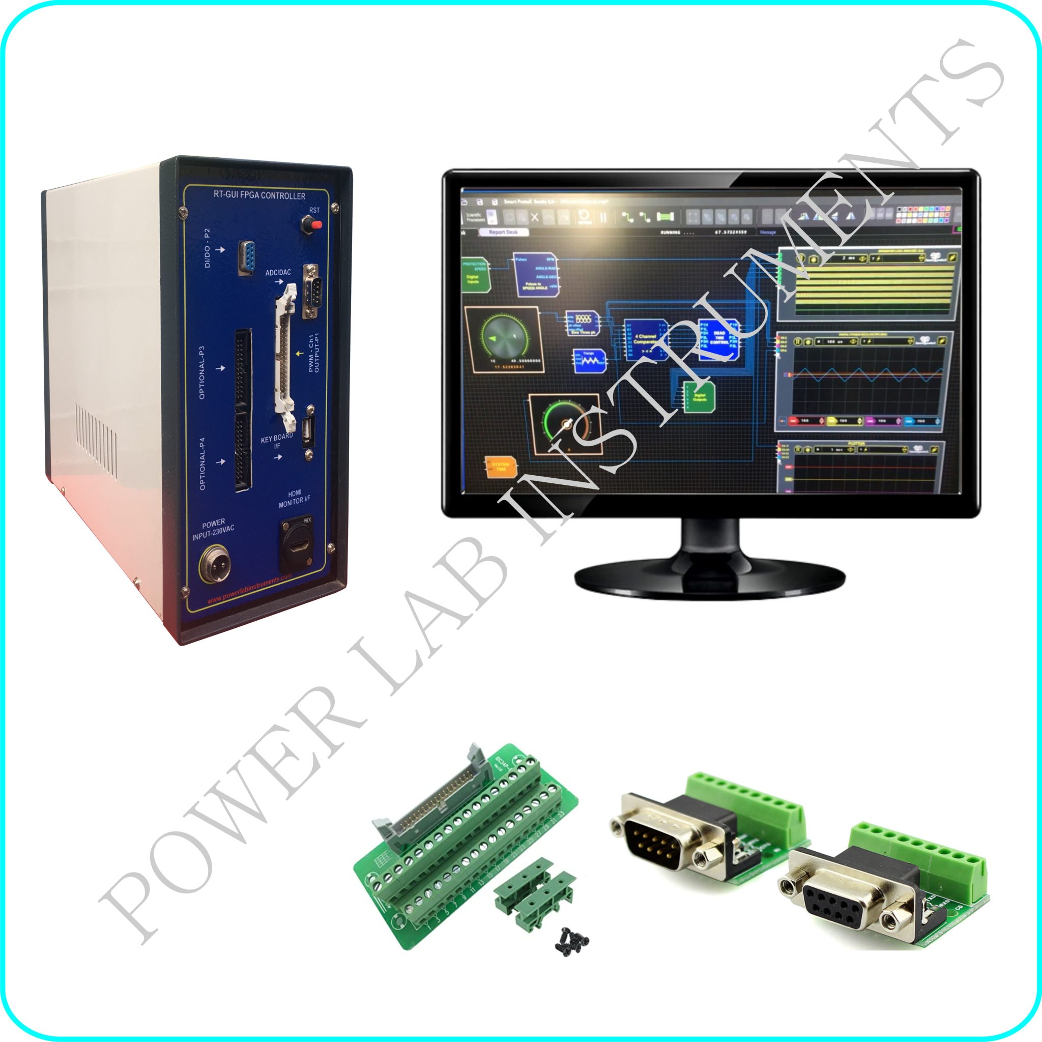 RT-GUI (Real time Graphic User interface) FPGA PWM Controller (PEV-5.1 ...
